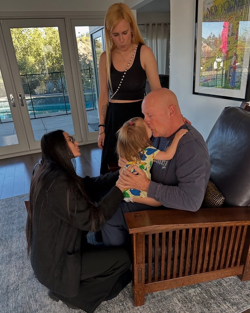 Así luce Bruce Willis en su cumpleaños 70: Demi Moore lo celebró con emotivas fotos y un baile ...