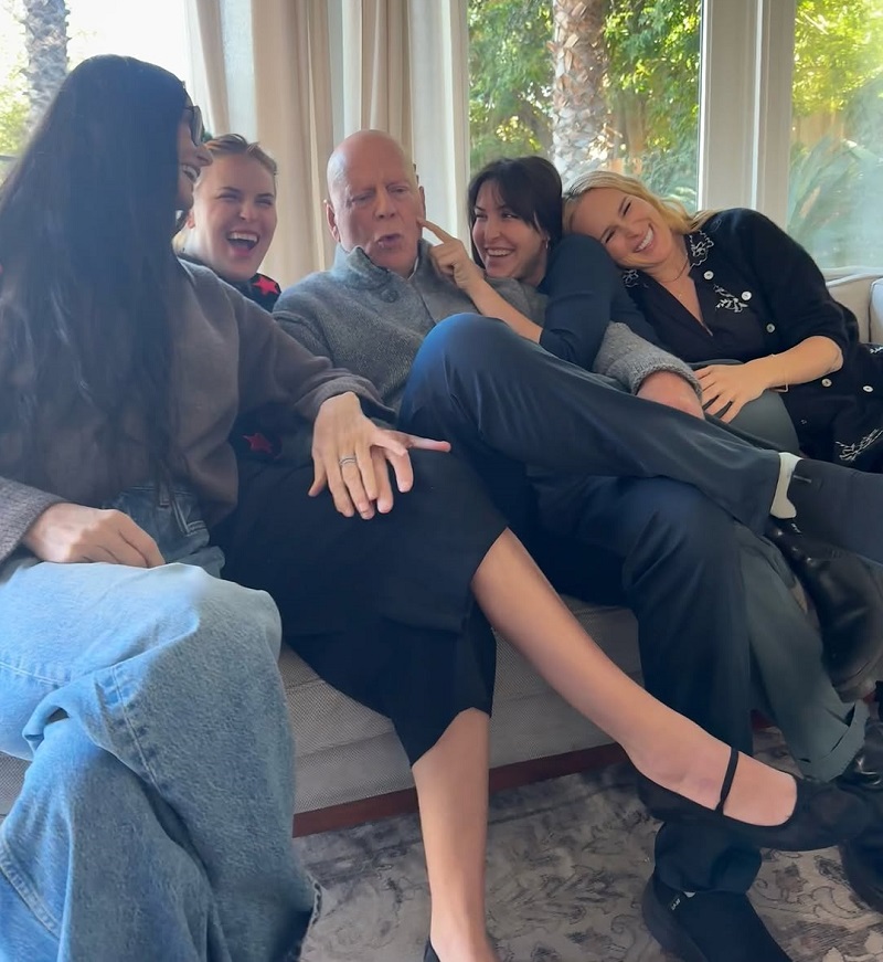 Así luce Bruce Willis en su cumpleaños 70: Demi Moore lo celebró con emotivas fotos y un baile ...