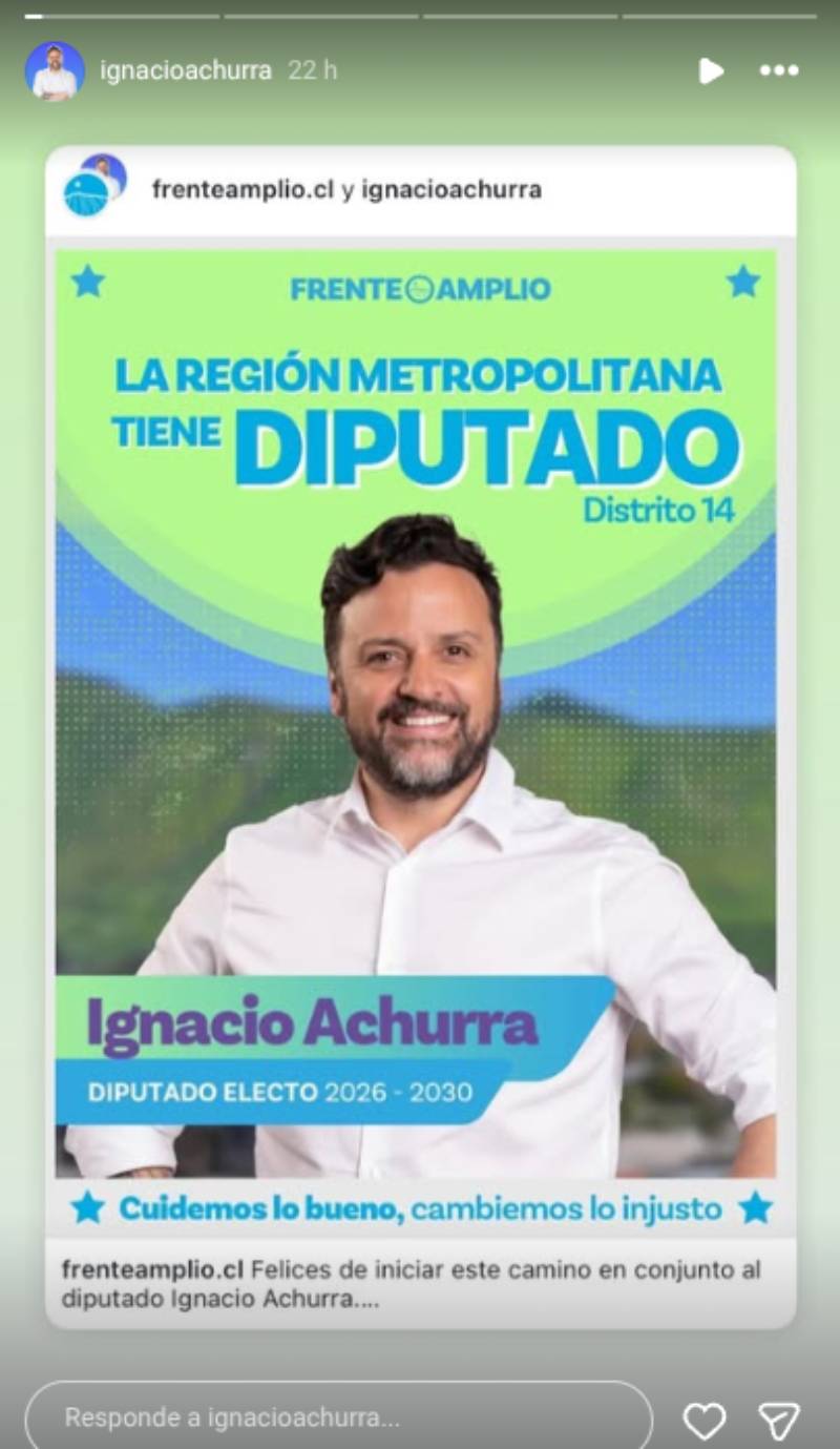 Connie Achurra se llena de alegría por triunfo de su hermano Ignacio: "Serás un tremendo ...